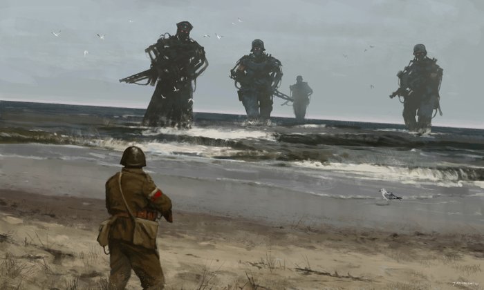westerplatte 1939 Art Print by Jakub Rozalski | Society6